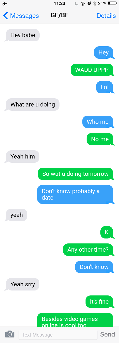 Fake Text Message | Make Fake Text Conversation