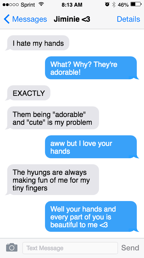 Cute Love Iphone Text Messages