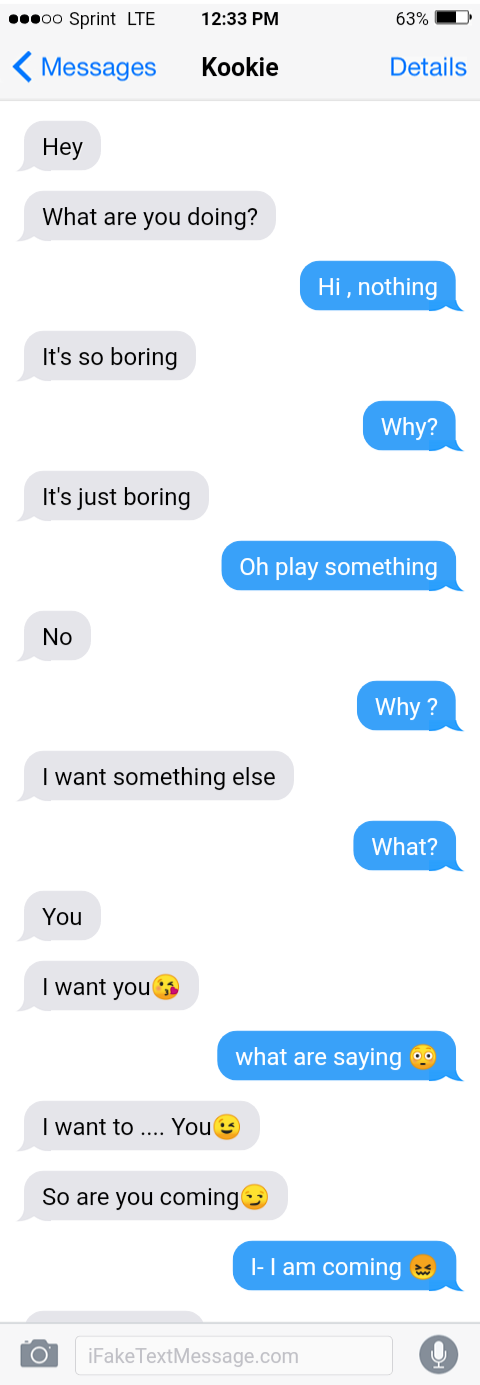 Fake Text Message | Make Fake Text Conversation