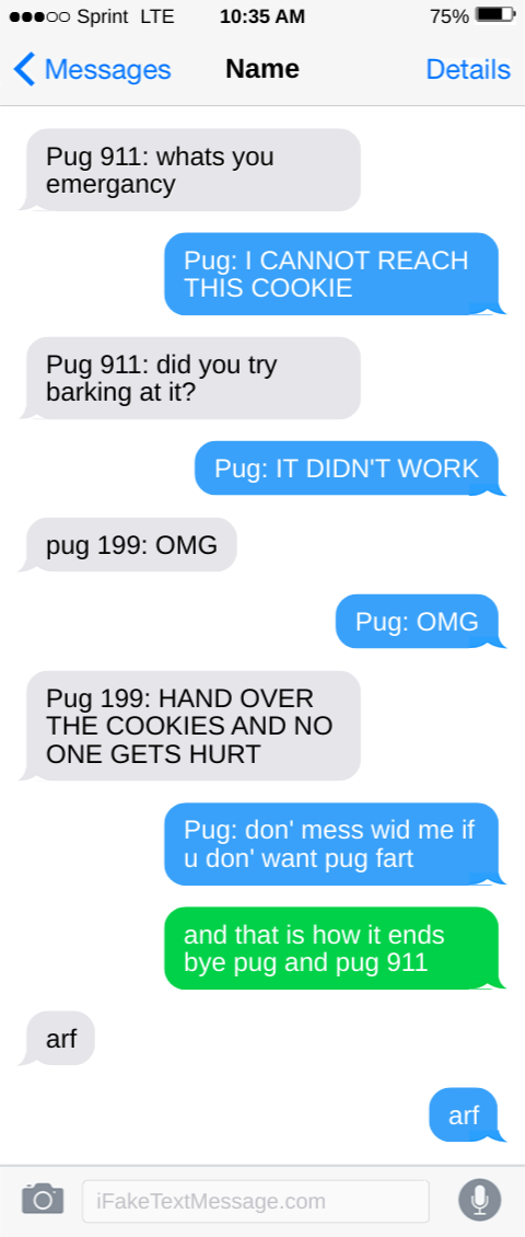 Fake Text Message | Make Fake Text Conversation