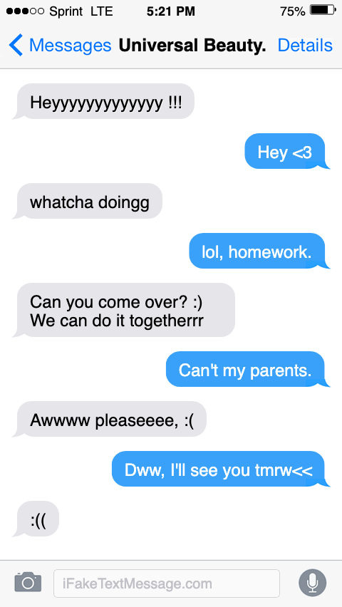 Fake Text Message | Make Fake Text Conversation