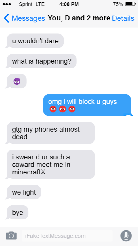 Fake Text Message | Make Fake Text Conversation