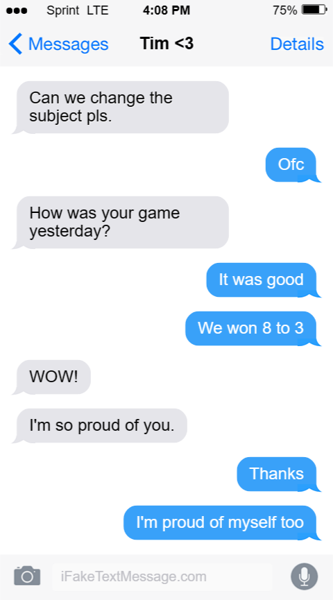 Fake Text Message | Make Fake Text Conversation