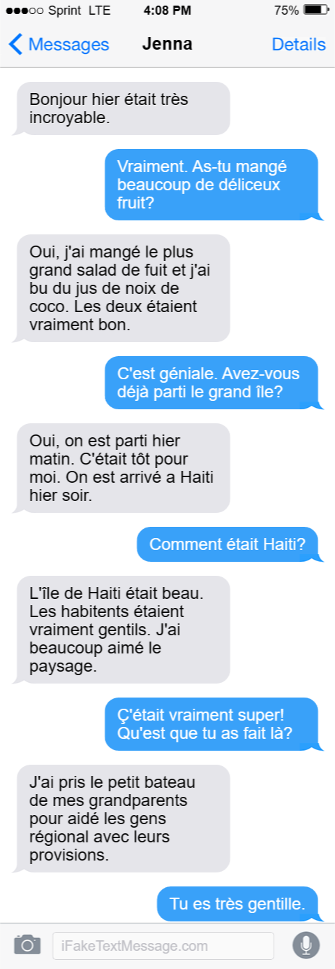 Fake Text Message | Make Fake Text Conversation