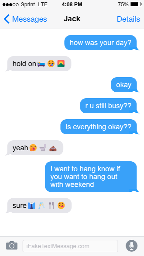 Fake Text Message | Make Fake Text Conversation
