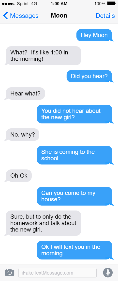 Fake Text Message | Make Fake Text Conversation