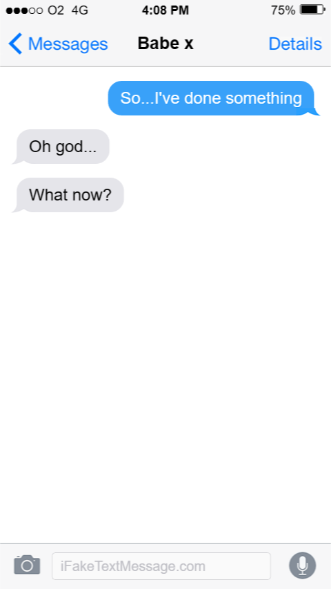 Fake Text Message | Make Fake Text Conversation