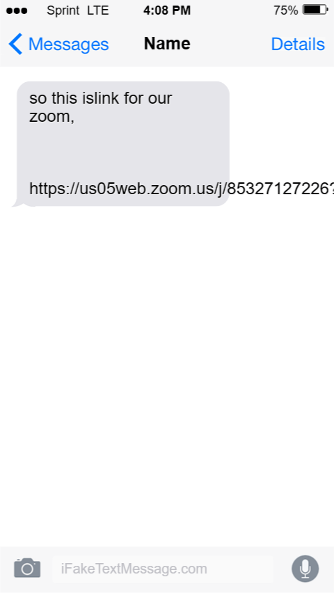 Fake Text Message | Make Fake Text Conversation