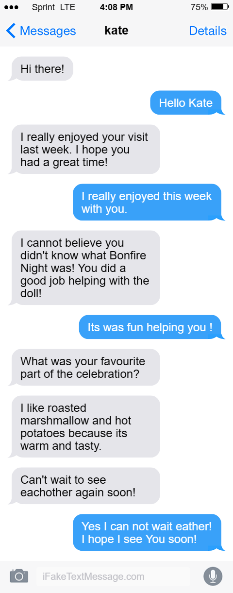 Fake Text Message | Make Fake Text Conversation