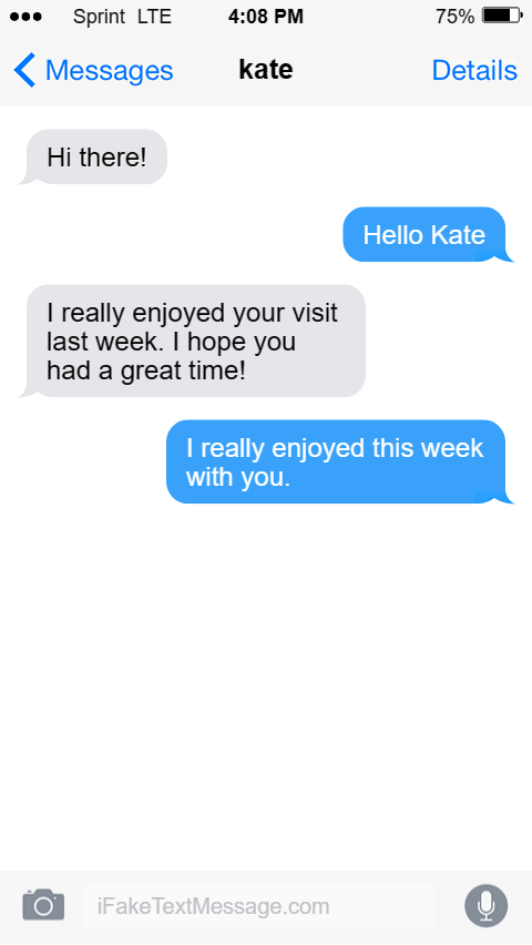 Fake Text Message | Make Fake Text Conversation