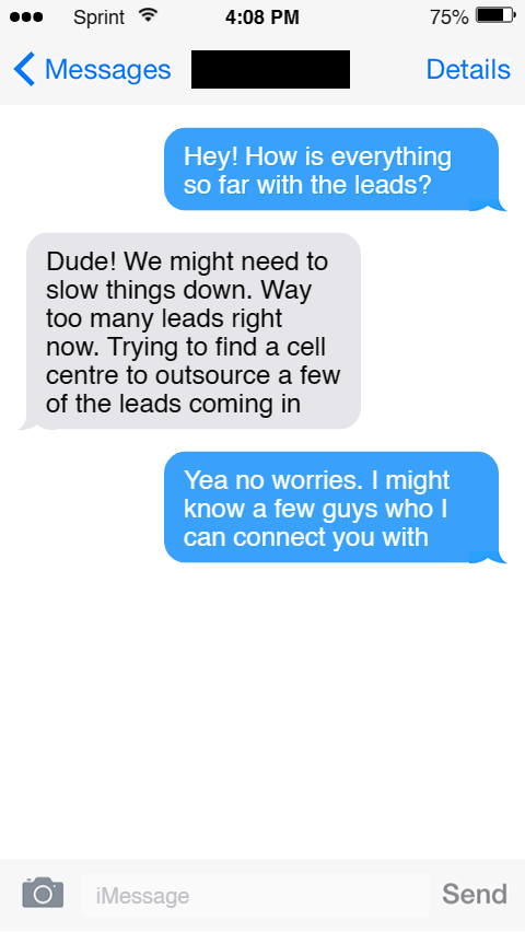 Fake Text Message | Make Fake Text Conversation