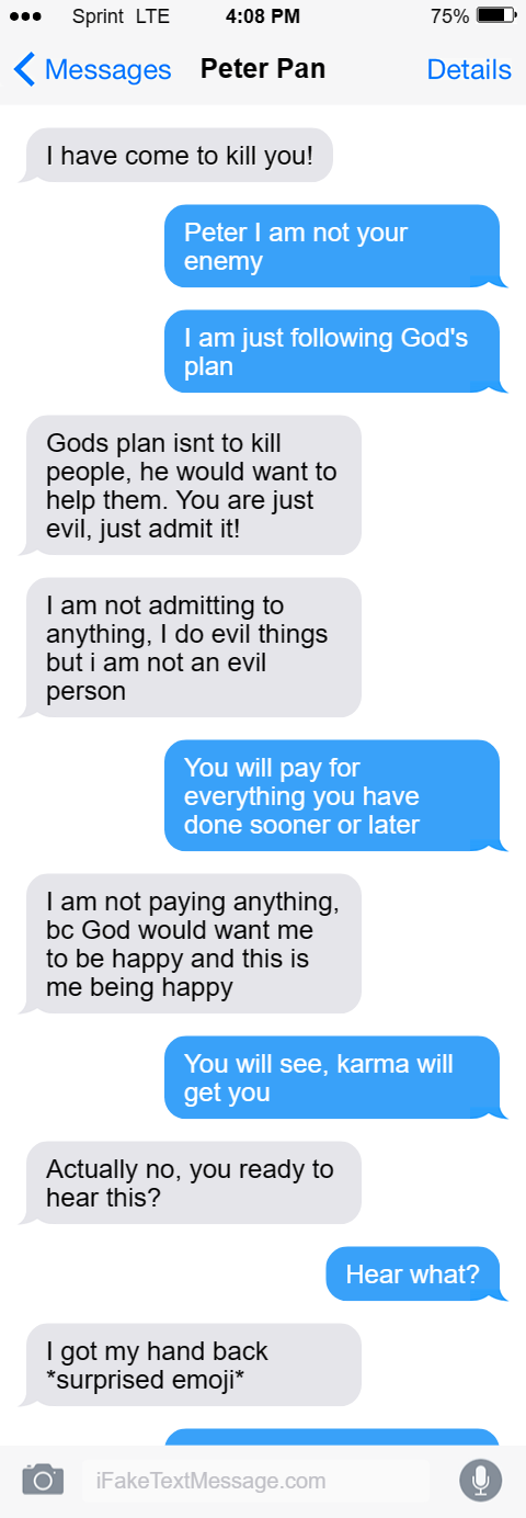 Fake Text Message | Make Fake Text Conversation