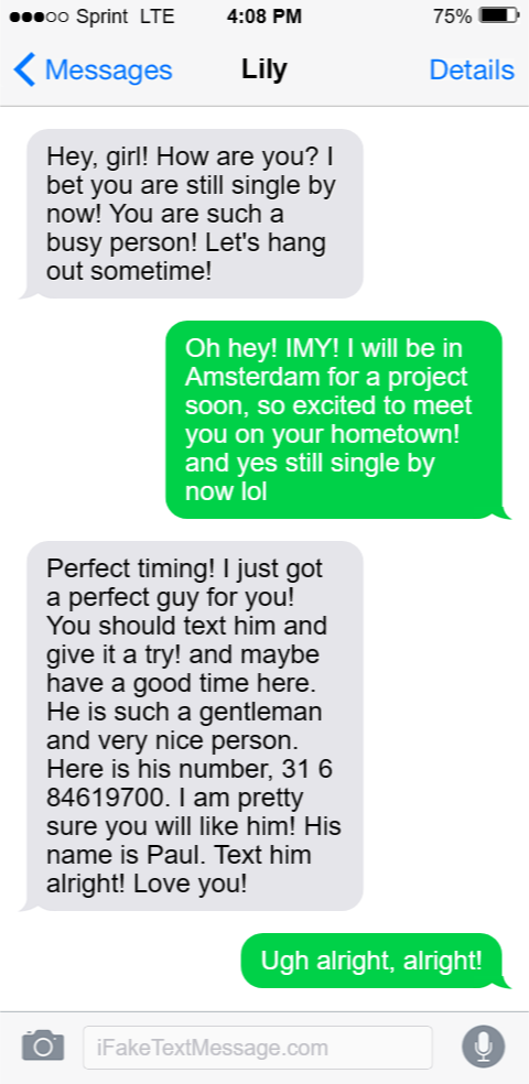 Fake Text Message | Make Fake Text Conversation