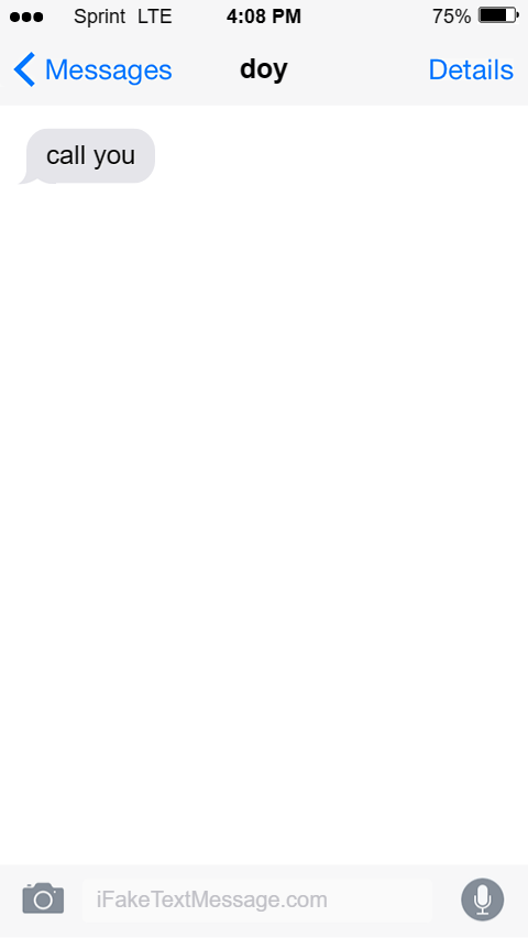 Fake Text Message | Make Fake Text Conversation