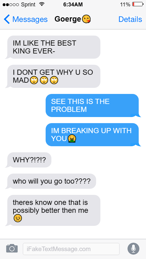 Fake Text Message | Make Fake Text Conversation