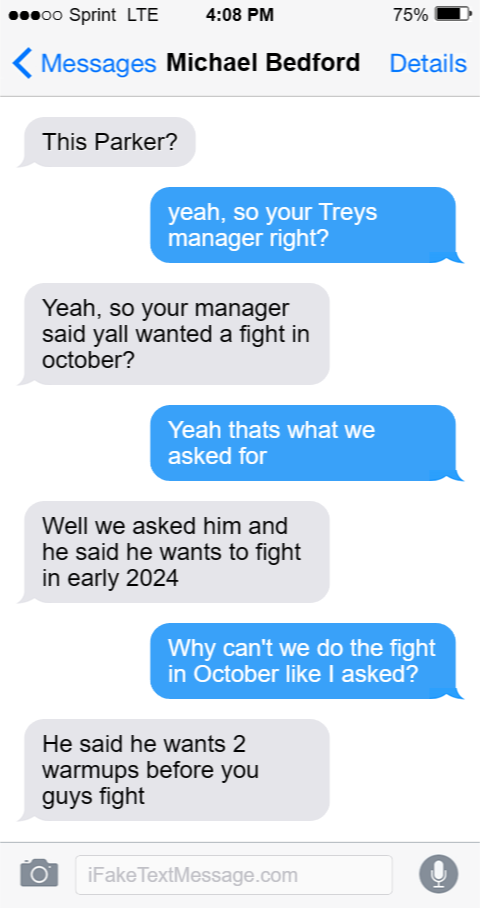 Fake Text Message | Make Fake Text Conversation