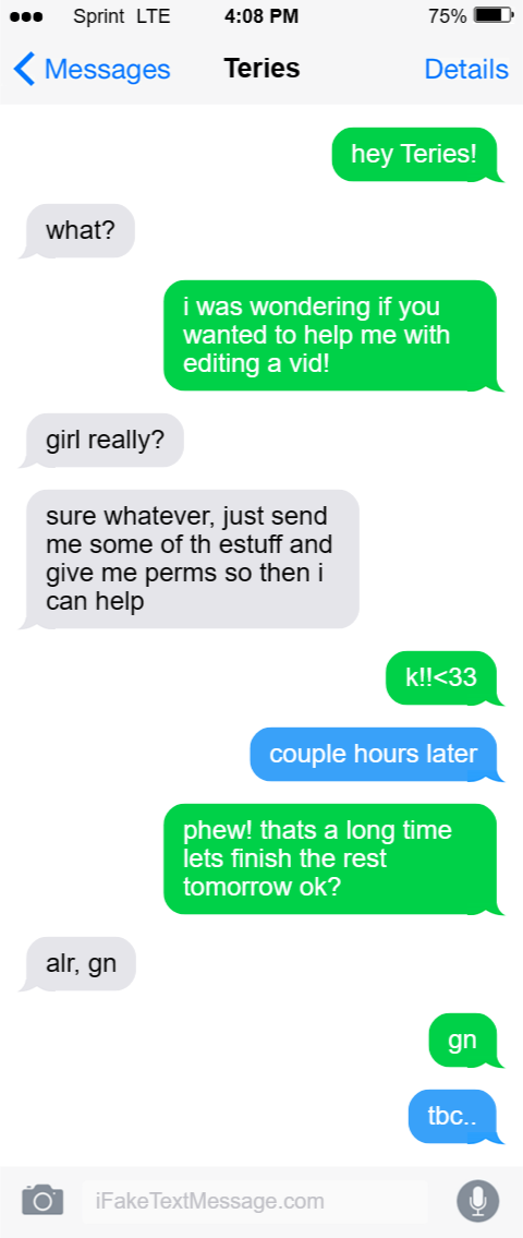 Fake Text Message | Make Fake Text Conversation