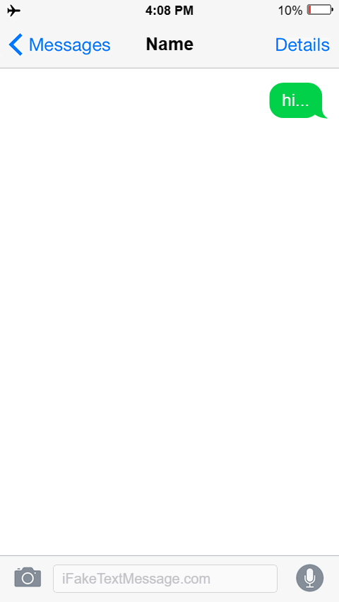 Fake Text Message | Make Fake Text Conversation