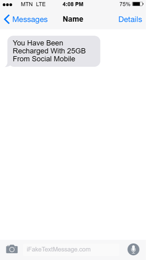 Fake Text Message | Make Fake Text Conversation