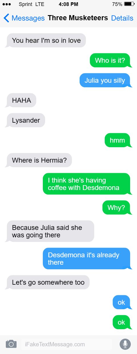 Fake Text Message | Make Fake Text Conversation