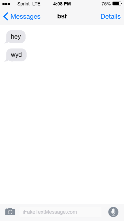 Fake Text Message | Make Fake Text Conversation