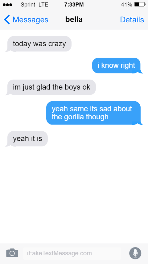 Fake Text Message | Make Fake Text Conversation