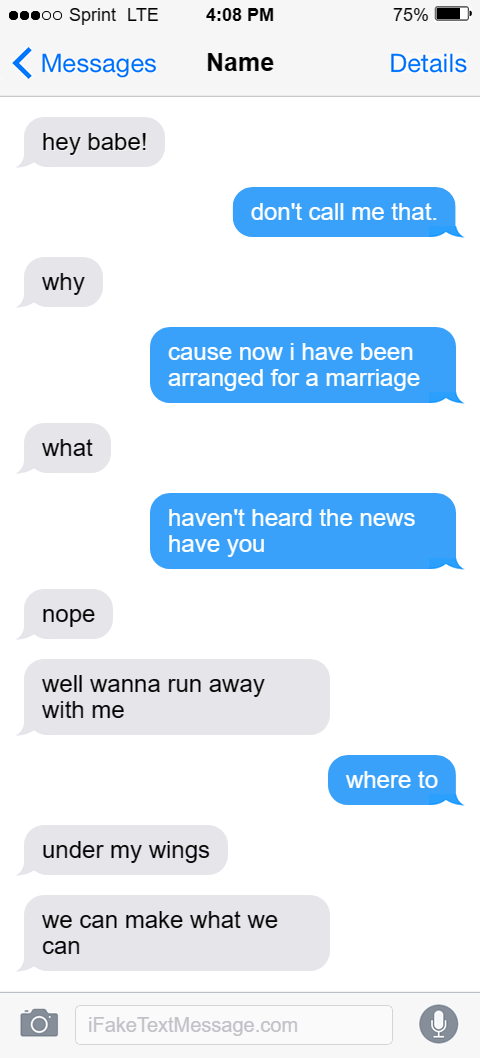 Fake Text Message | Make Fake Text Conversation