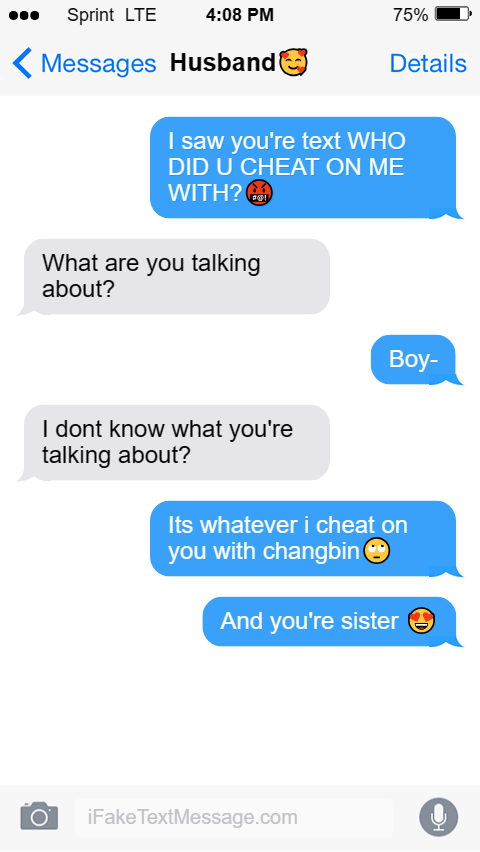 Fake Text Message | Make Fake Text Conversation