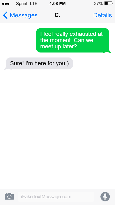 Fake Text Message | Make Fake Text Conversation