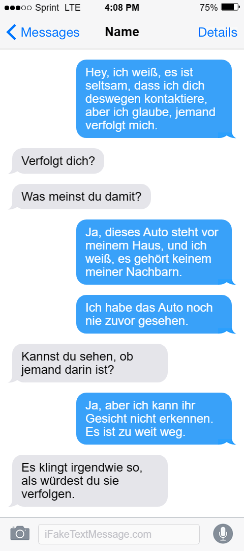 Fake Text Message | Make Fake Text Conversation