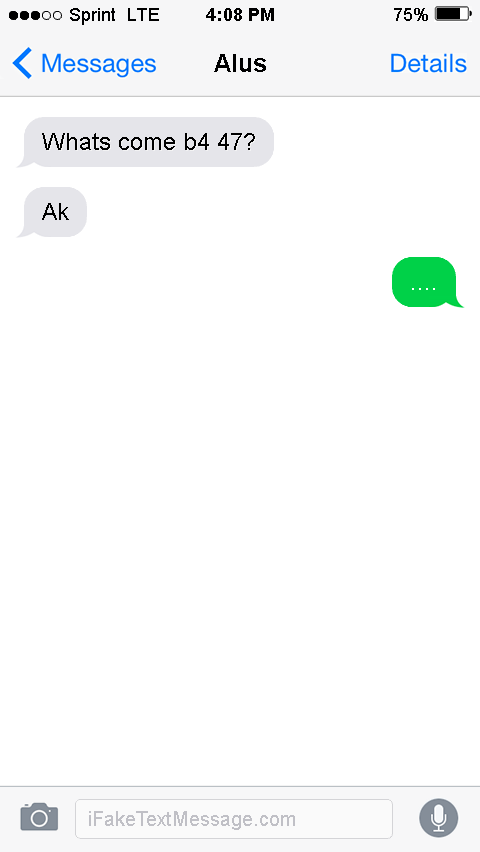 Fake Text Message | Make Fake Text Conversation
