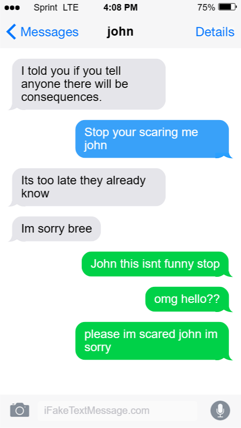 Fake Text Message | Make Fake Text Conversation