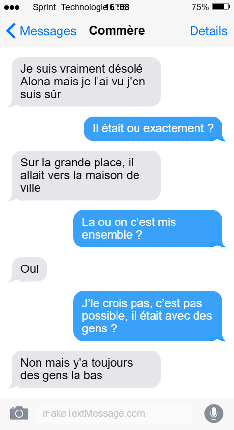 Fake Text Message | Make Fake Text Conversation