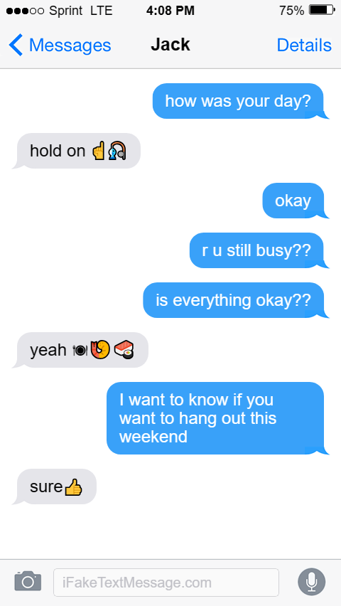 Fake Text Message | Make Fake Text Conversation
