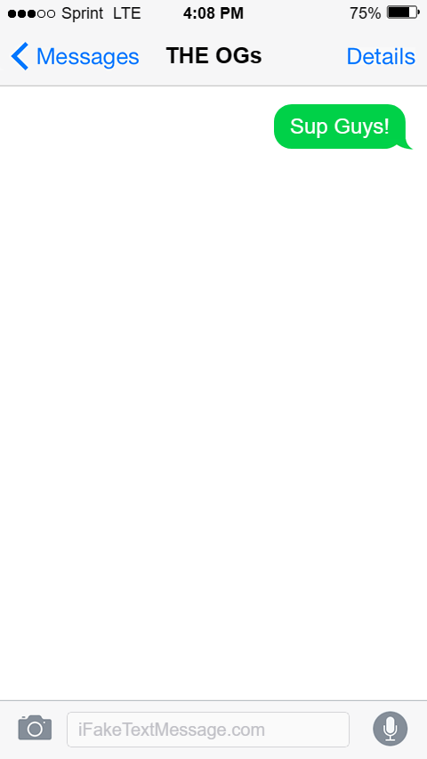 Fake Text Message | Make Fake Text Conversation