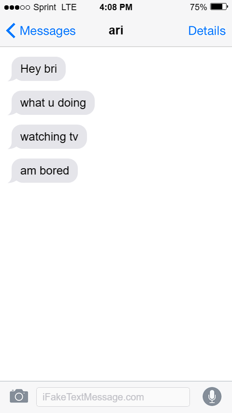 Fake Text Message | Make Fake Text Conversation