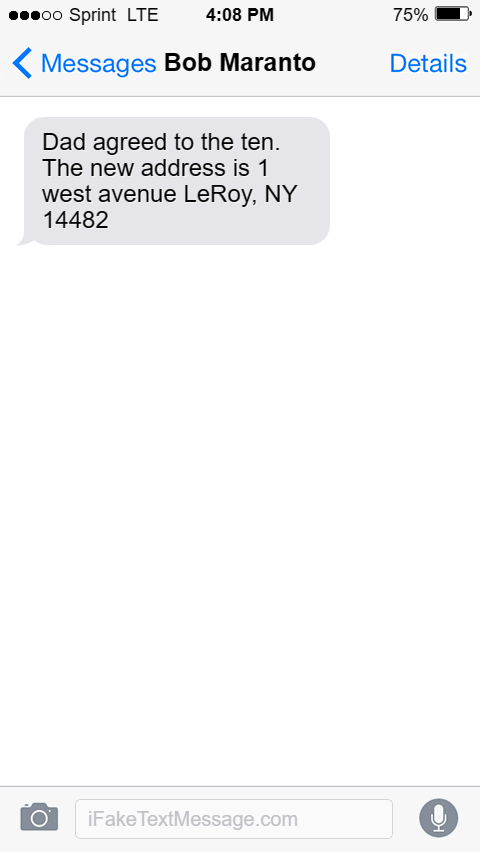 Fake Text Message | Make Fake Text Conversation