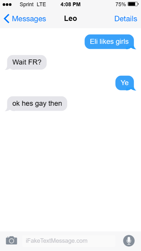 Fake Text Message | Make Fake Text Conversation
