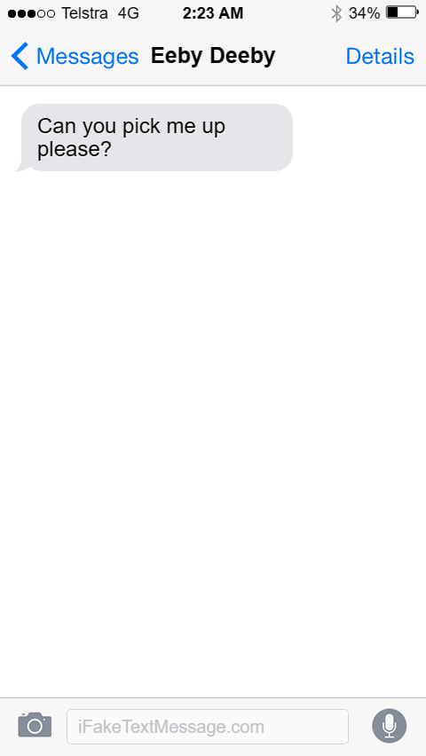 Fake Text Message | Make Fake Text Conversation