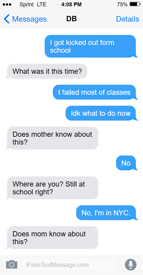 Fake Text Message | Make Fake Text Conversation