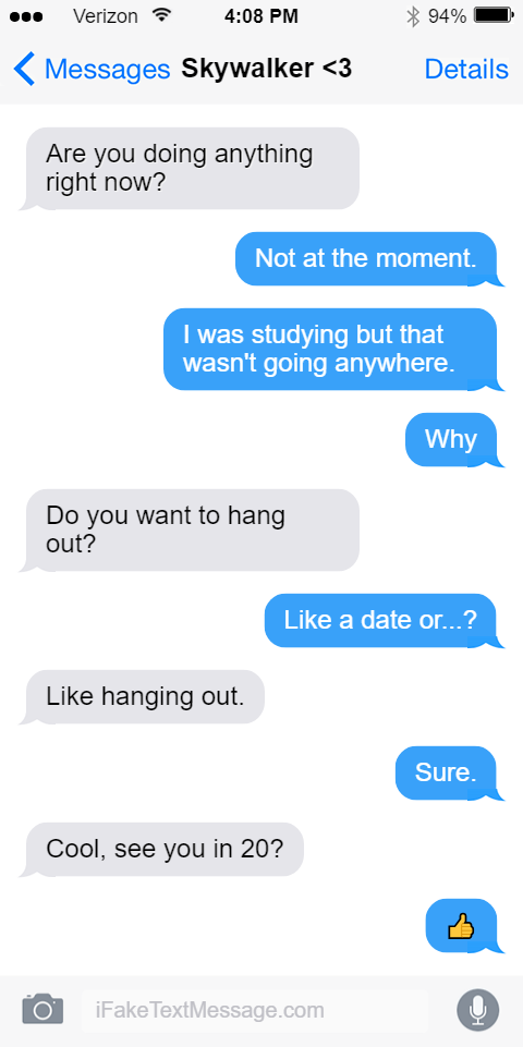 Fake Text Message | Make Fake Text Conversation