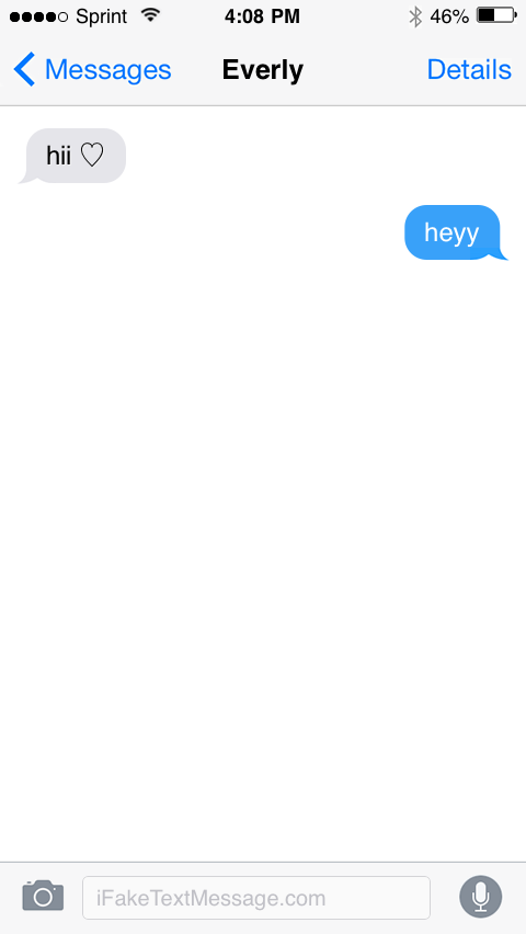 Fake Text Message | Make Fake Text Conversation